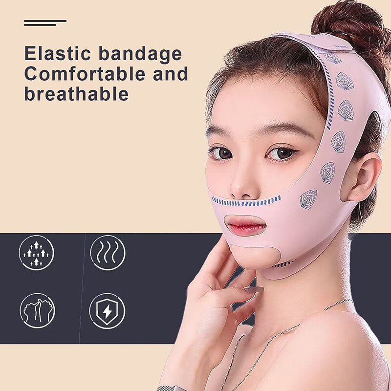 Face V-Line Slim Slimming Strap Lift Up Mask V Belt Chin Anti-Aging ...