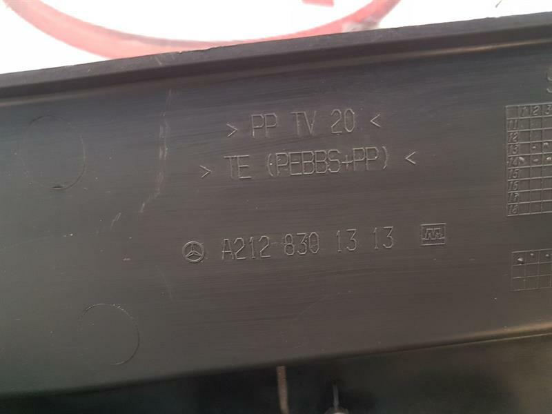 2014 MERCEDES E Class E220 BlueTEC W212 Scuttle Panel A2128301313 for ...