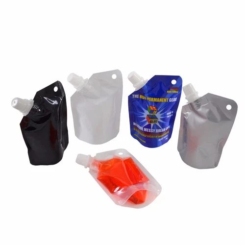 50 ml Stand Up Spout Pouch Bags For Liquid Juice Sauce Shampoo Bags ...