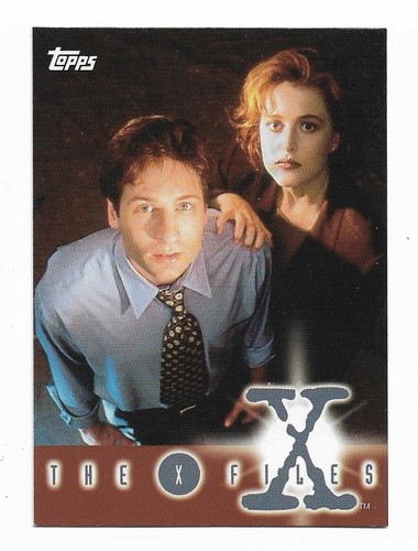 1995 Topps The X-Files Season 1 Album Exclusive Card #0 Fox Mulder ...