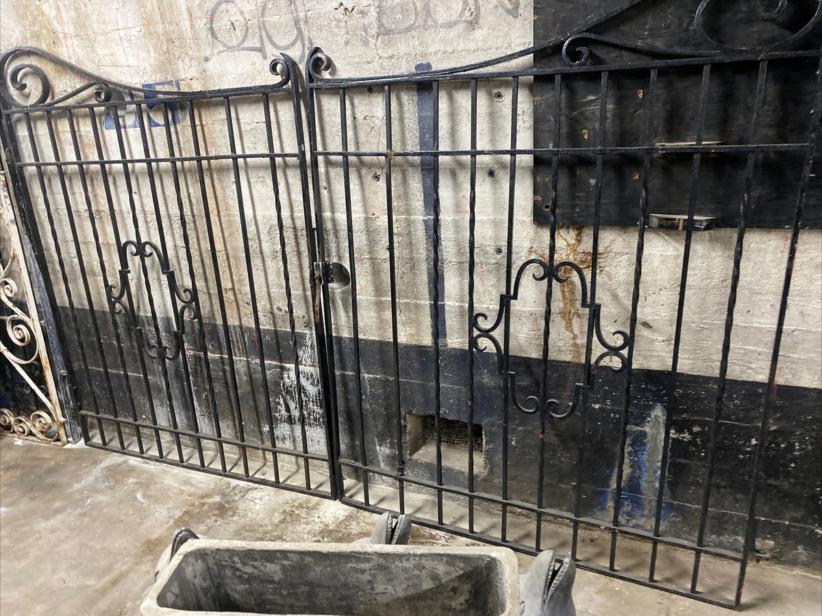 19th Century Aged Spanish Gates Spanish Style Pedestrian Gates To