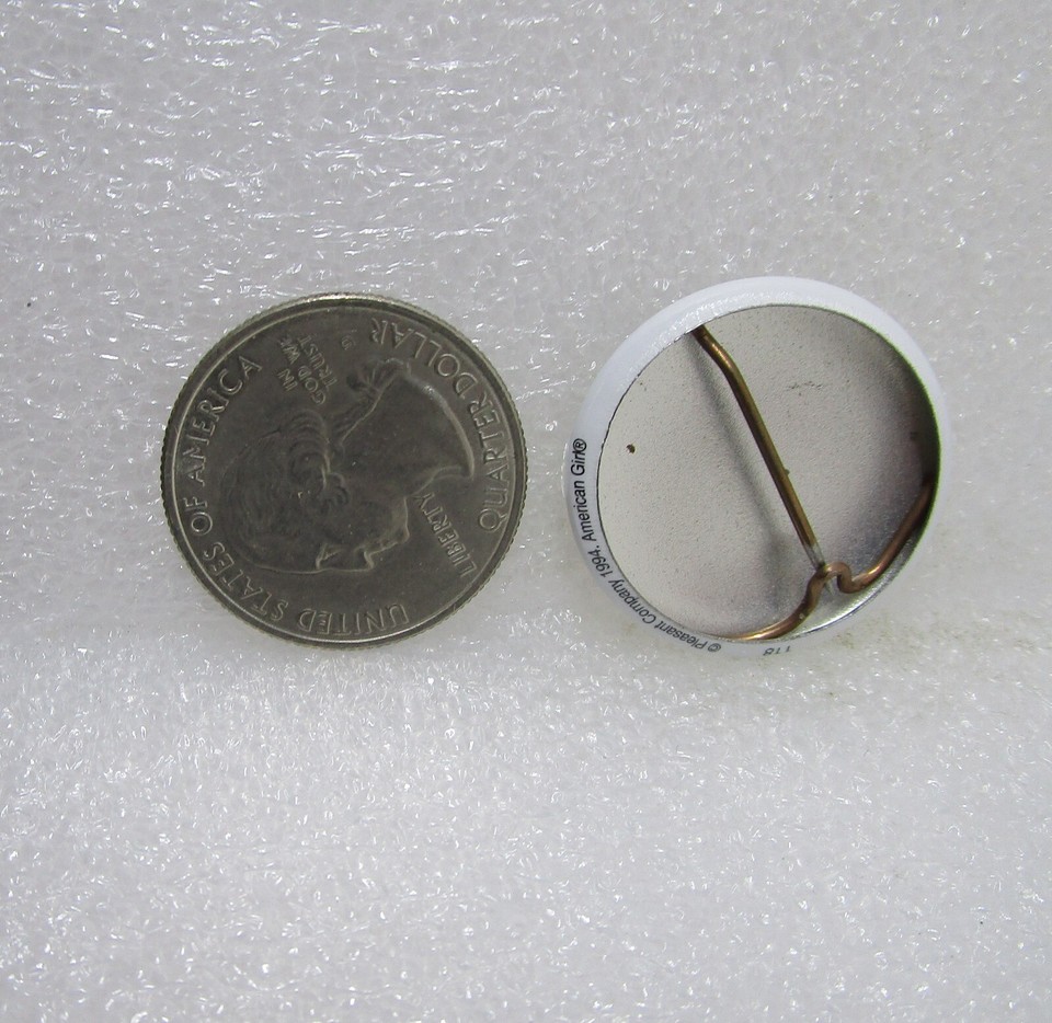 1994 American Girl Be Respectful Button Pin | eBay