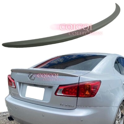 Painted LEXUS 05-12 IS250 IS350 Sedan OEM type trunk spoiler color: 1G1 ...