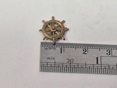 Ship Model Fittings Parts 8 spoke 12mm Metal Ship's wheel | eBay