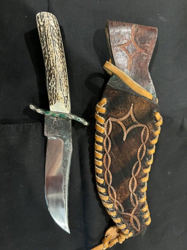 Late Ray Johnson Silver Dollar City Knife | eBay