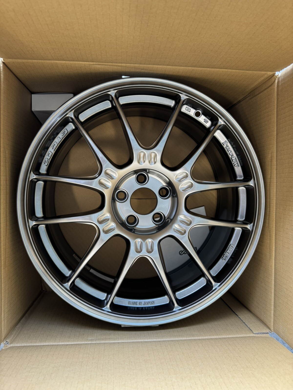 Enkei GTC02 18x8 5x100 35mm Offset 75mm Bore Hyper Silver Wheel - 534 ...