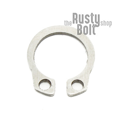 12mm, External Circlip, Stainless Steel, Retaining Snap Ring, Outer ...