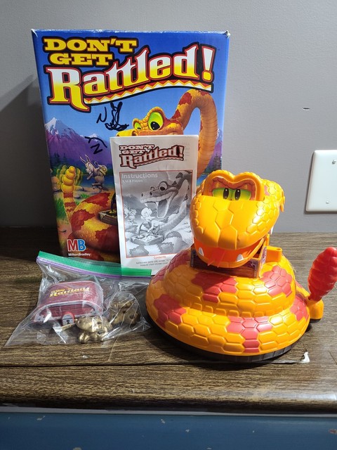 Vintage Don't Get Rattled Game Works Milton Bradley 1993 for sale ...