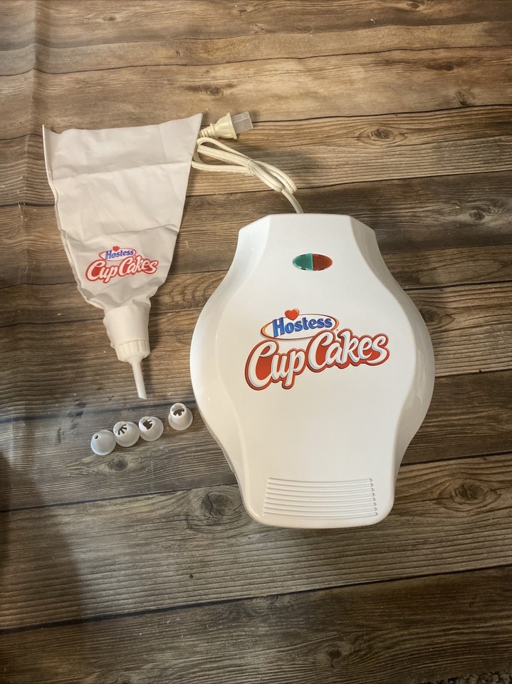 Hostess Mini Cup Cakes Maker Bake your own Electric Machine & Recipe ...
