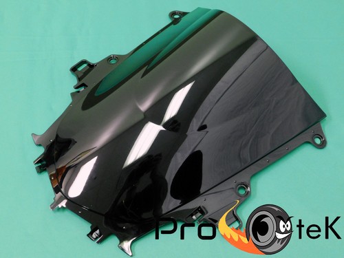2015-2018 Yamaha YZF R1 R1M R1S Smoke Black Double Bubble Windscreen ...