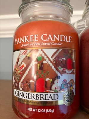 Yankee Candle GINGERBREAD Large Jar Candle | eBay