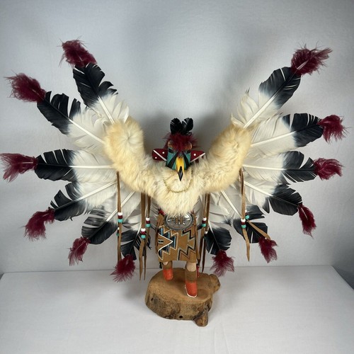 Native American Eagle Dancer By Alta Apachito 19.5 Kachina Doll | eBay