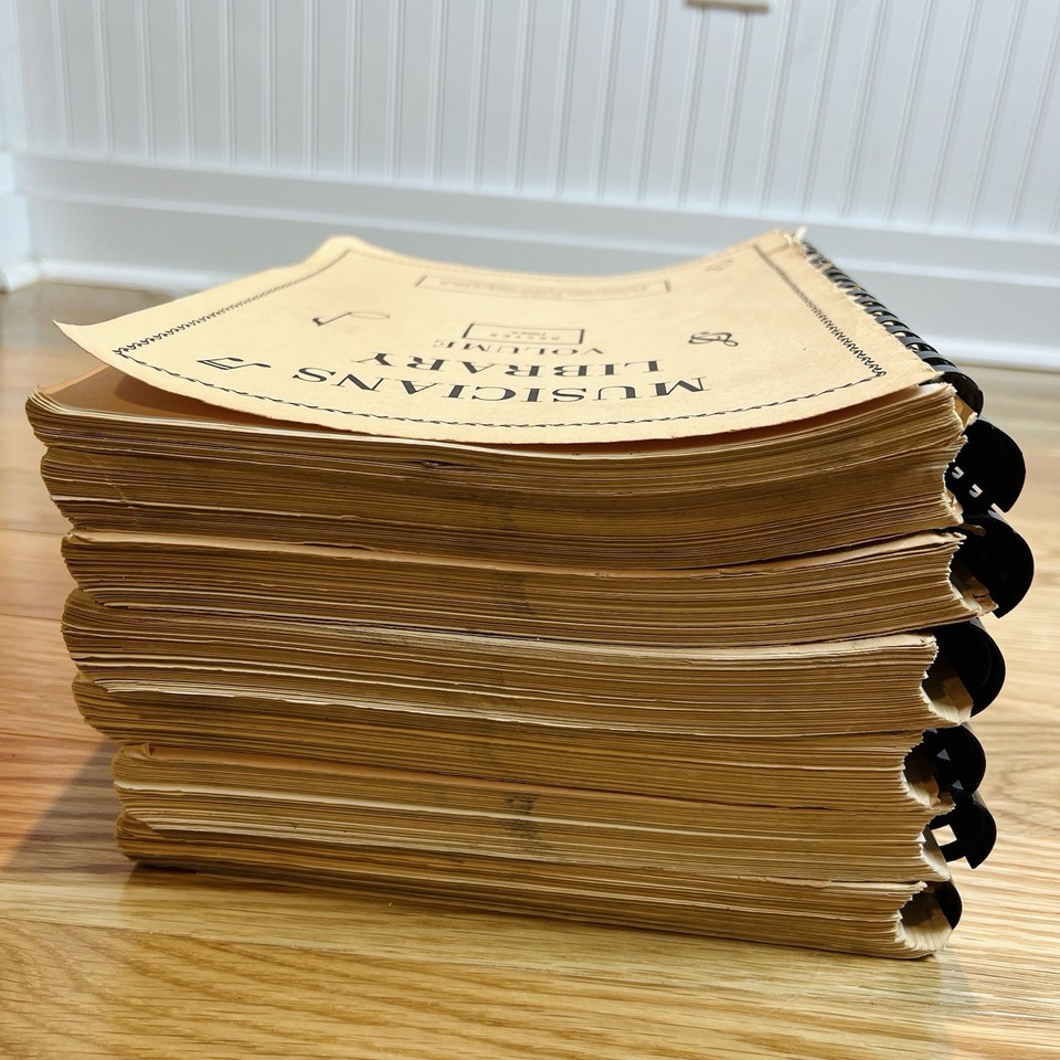 6 Volumes The Musicians Library for the Professional Musician +The ...
