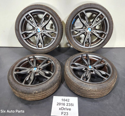 14-20 OEM BMW F22 F23 Front Rear Rim Wheels 7.5x18" Style 436 w ...