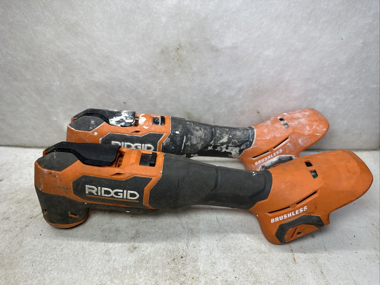 lot of 2 RIDGID R86240 18V Brushless Oscillating Tool - FOR PARTS ...