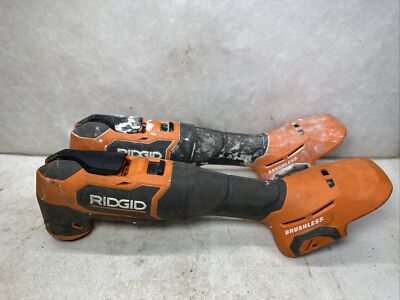 lot of 2 RIDGID R86240 18V Brushless Oscillating Tool - FOR PARTS ...