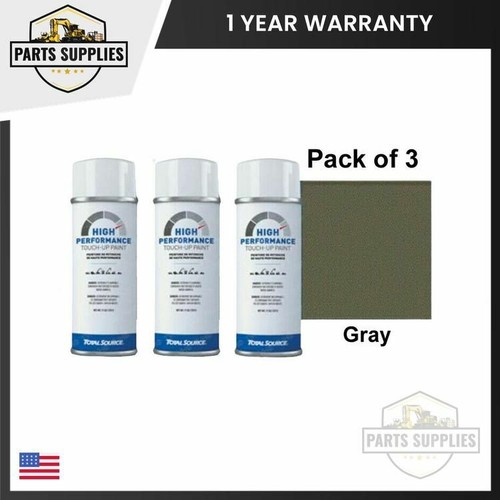 Pack of 3 Forklift Spray Paint Gray For Toyota OEM Match 90900-U9023-71 ...