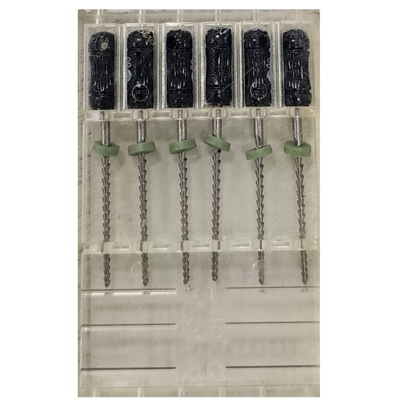*6-Pieces* Kerr Sybron Endo Hedstrom Files Stainless Size-80 Length ...