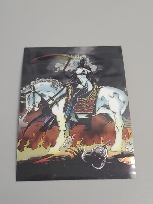 1995 Chaos Comics Krome Productions Lady Death Sticker Card 9 NEW ...