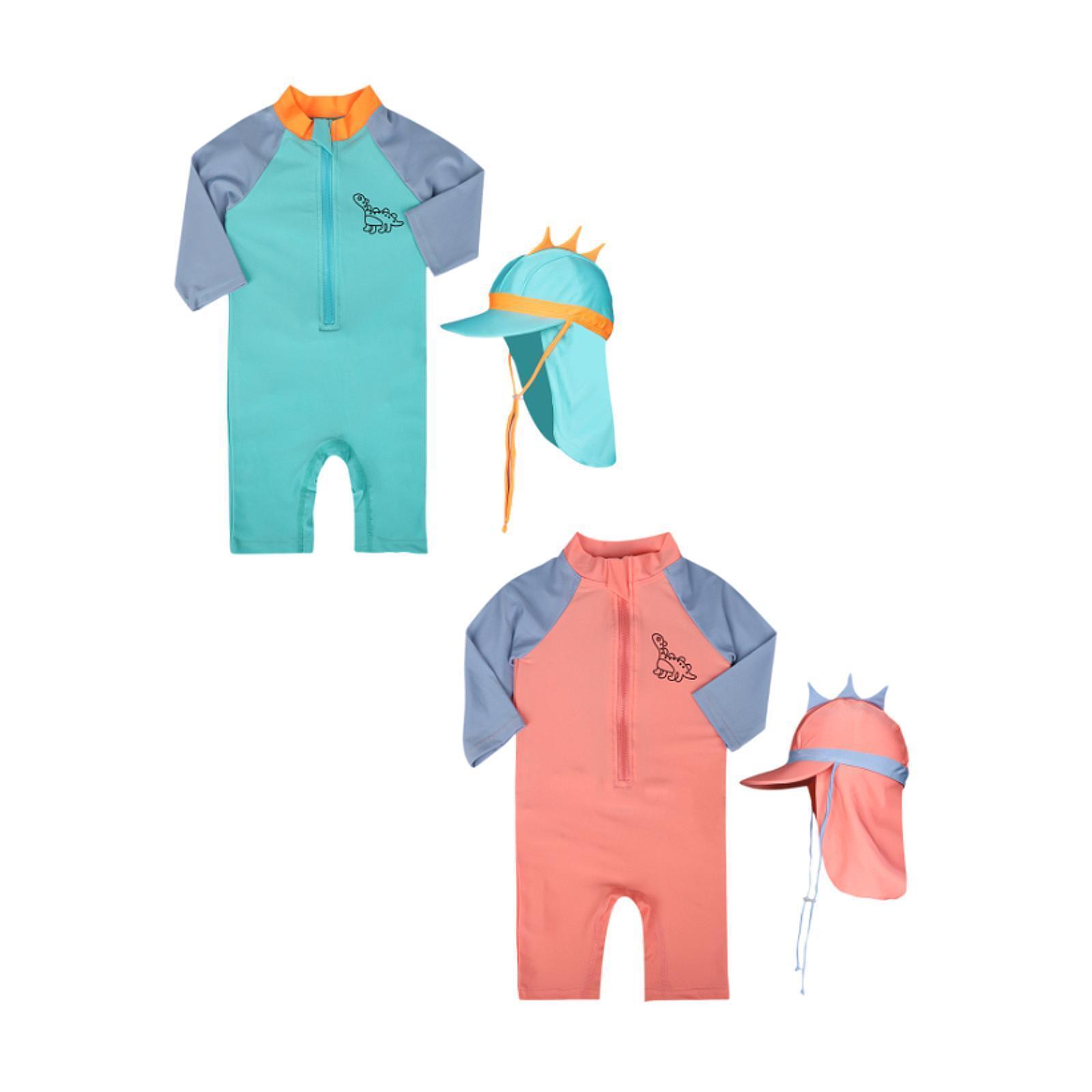 Children Swimsuit Cute Creative Funny Summer Sun Protection Beach Wear ...