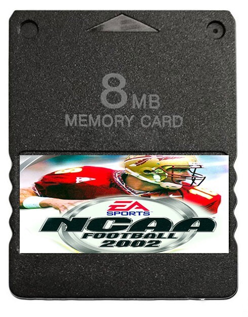 NCAA Football 2002 Real Name Roster Update File PlayStation 2 | eBay