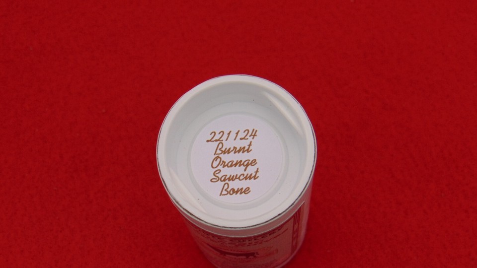 Great Eastern Burnt Orange Sawcut Bone #22 Magnum Clip Blade Knife ...