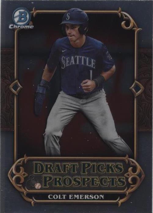 2023 Bowman Draft - Draft Picks & Prospects Colt Emerson #DPP-17 (RC ...