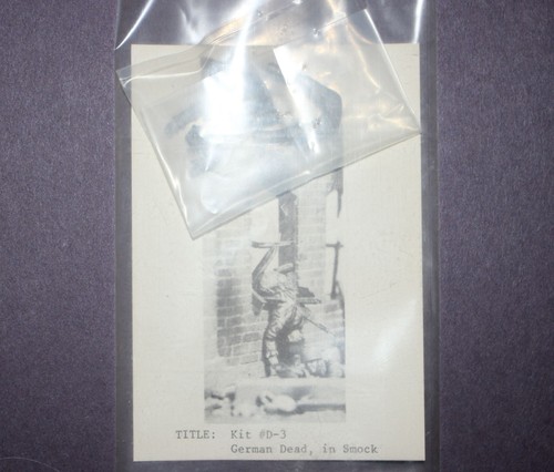 Lead Metal Toy German Soldier Dead Man Hanging out of Window Model Kit ...