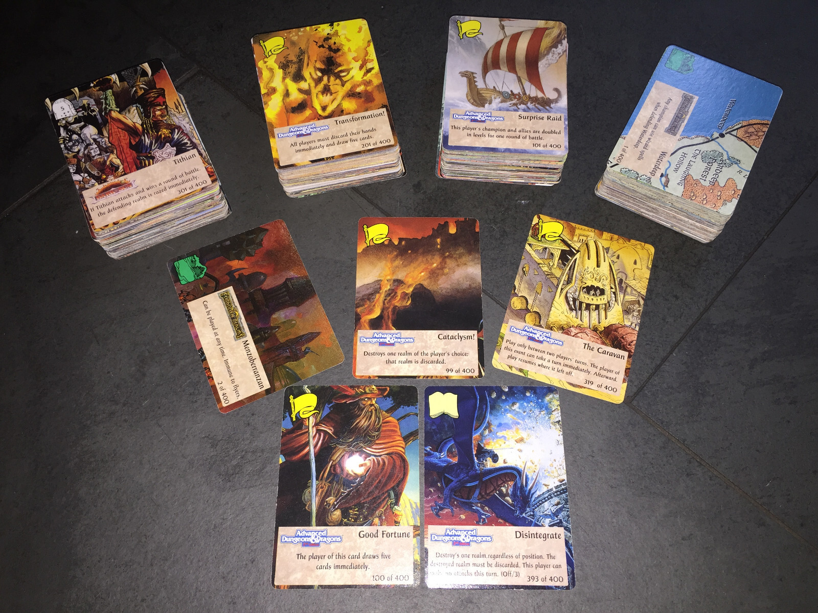 Spellfire - 1st First Edition - *English* - Complete Set 1-400 - Base ...