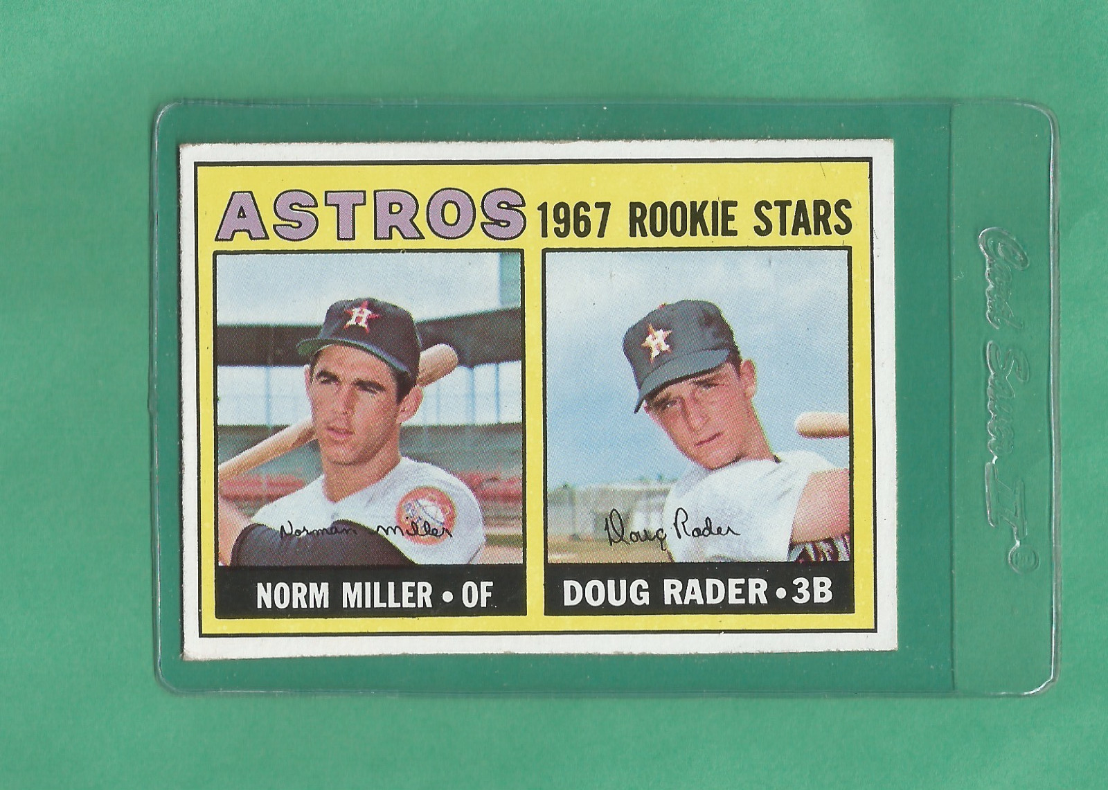 1967 Topps - 1967 Rookie Stars Doug Rader, Norm Miller #412 (RC) for ...