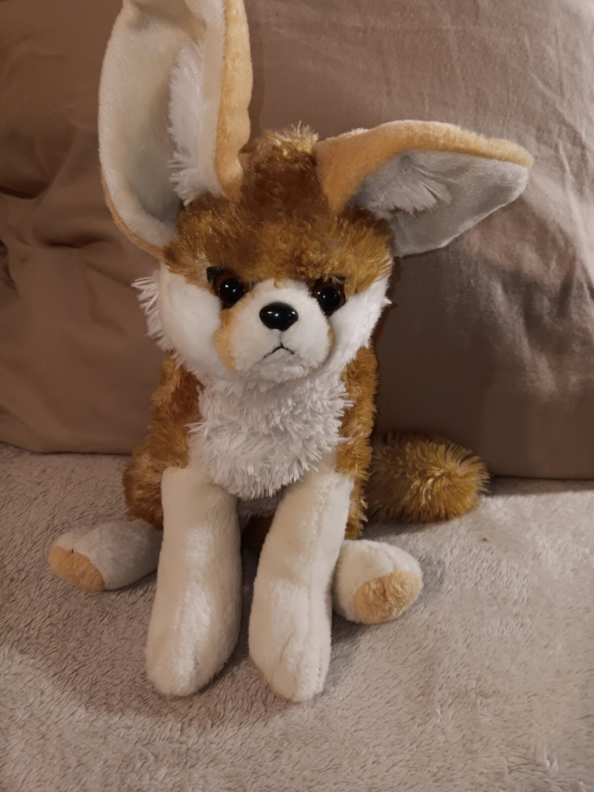 Wild Republic Fennec Fox Realistic 14"Plush Stuffed Animal Toy Golden ...