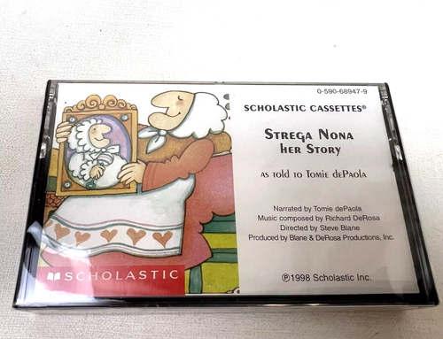 Strega Nona Her Story Audiobook by Tomie DePaola 1996 Scholastic New ...