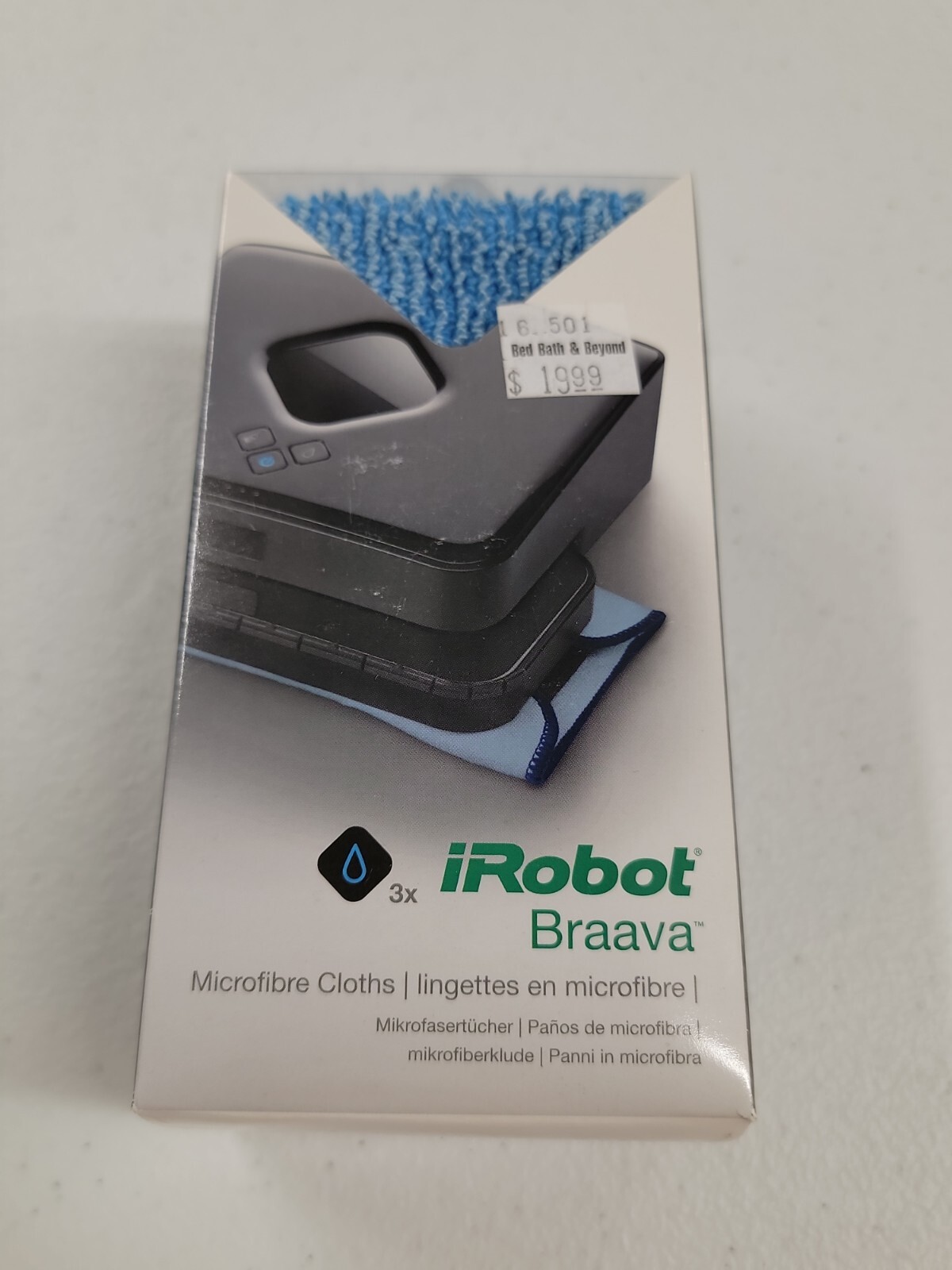 iRobot Braava 300 Series Microfiber Mopping Cloths - 3 Pack | eBay