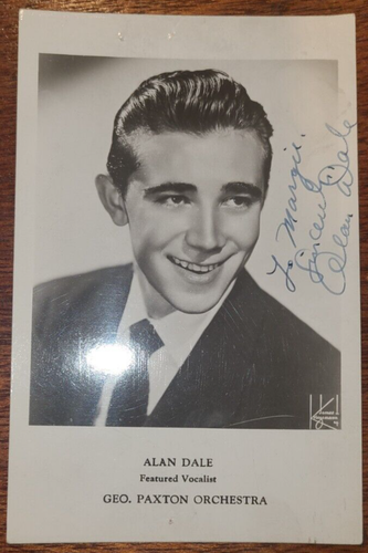 Alan Dale - Signed Celebrity Autograph - Vocalist, singer, George ...