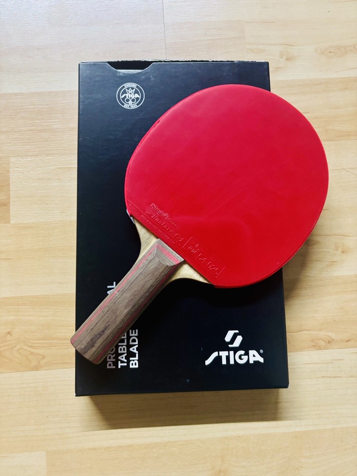 Stiga Clipper Table Tennis Blade W/ Fastarc G1(FH), Fastarc C1(BH) ST Grip | eBay