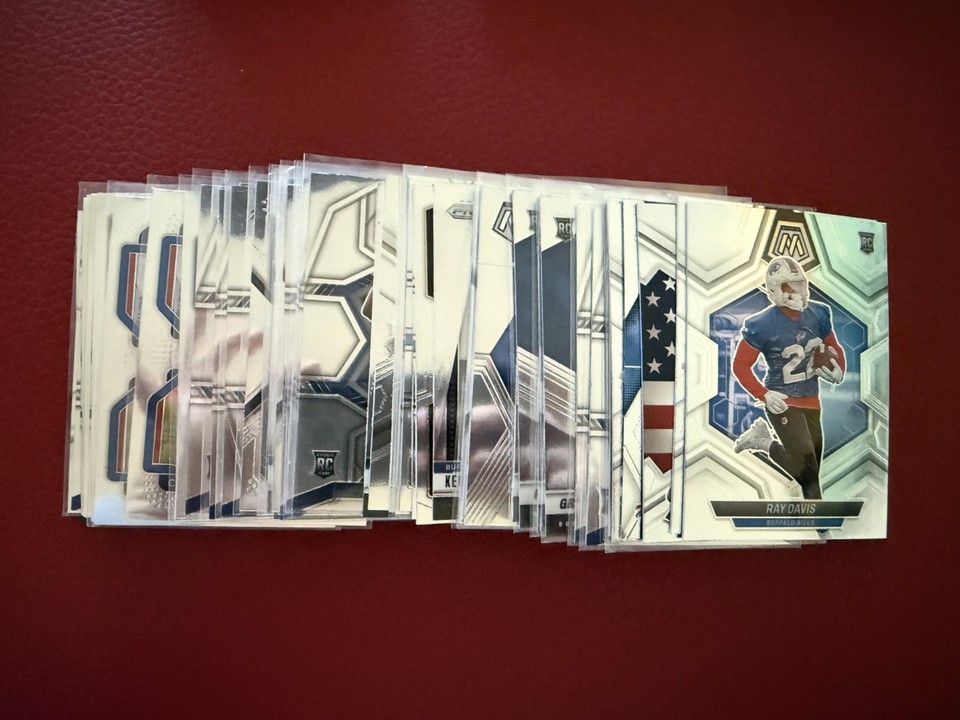 Buffalo Bills Football Card Lot - 120+ Prizm & Mosaic - Rookies Vets ...