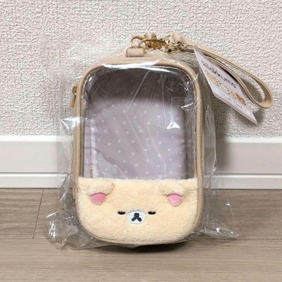 Rilakkuma Korilakkuma Plush Pouch with Strap NEW, MIB, Cute, Limited | eBay