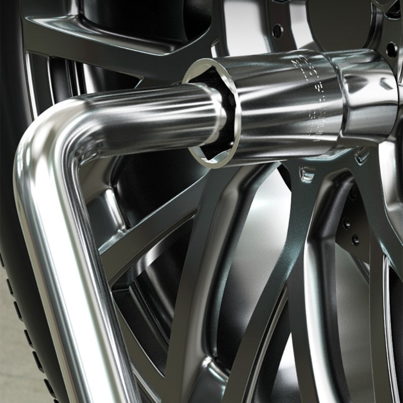 Professional 2 Piece Tire Socket Set 17/19mm and 21/23mm 6 Point Nut ...