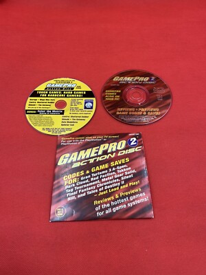 GAMEPRO ACTION DISC # 2 JAN 2002 PS PS2 CODES & SAVES GRAN TURISMO ...