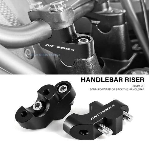 Handlebar Clamp Riser For Honda NC 750 X NC750X CB500X CB500F CB300F ...