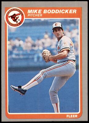 Mike Boddicker #170 1985 Fleer | eBay