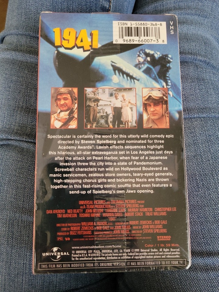 1941 (VHS, 1998) 96896600738 | eBay