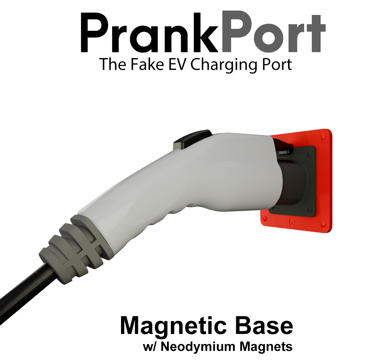 PrankPort: The Fake EV Charging Port J1772 for Diesel ICE Gas Truck Gag ...