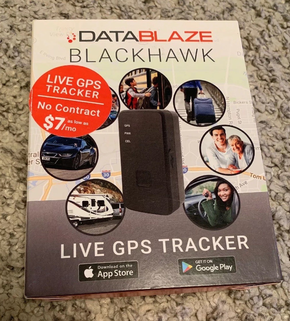 Datablaze Blackhawk Mini Portable Real Time Live Personal & Vehicle GPS ...