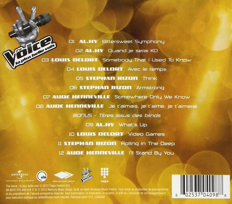 The Voice Vol. 6-the Voice (CD) 602537040988 | eBay