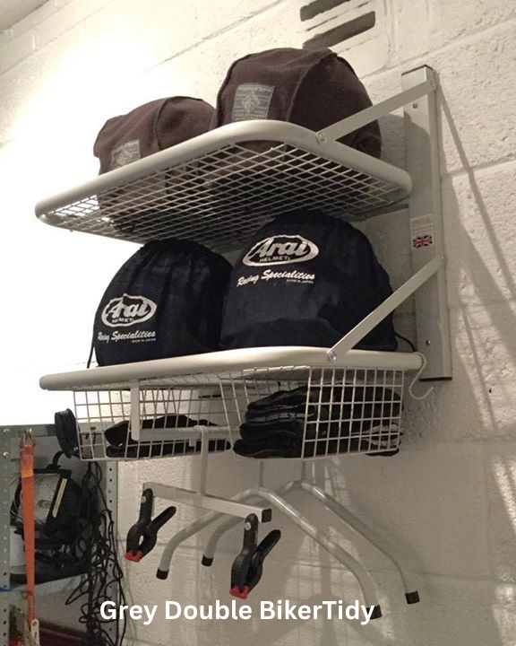 BikerTidy Motorcycle Motorbike Clothing jacket helmet storage rack ...