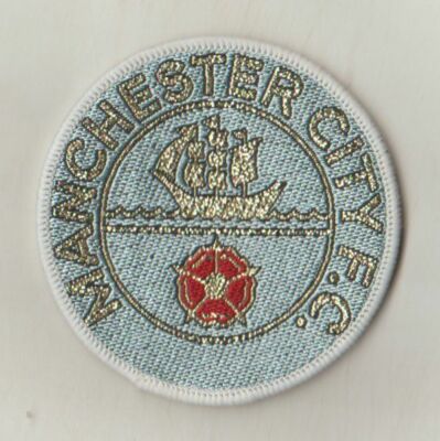 F.A. PREMIER LEAGUE CLUB SEW ON CLOTH PATCHES/BADGES MANCHESTER CITY F ...