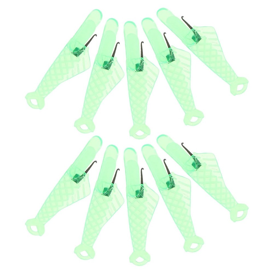 10 Pcs Plastic Fish Mouth Sewing Machine Needle Threader Tool for ...