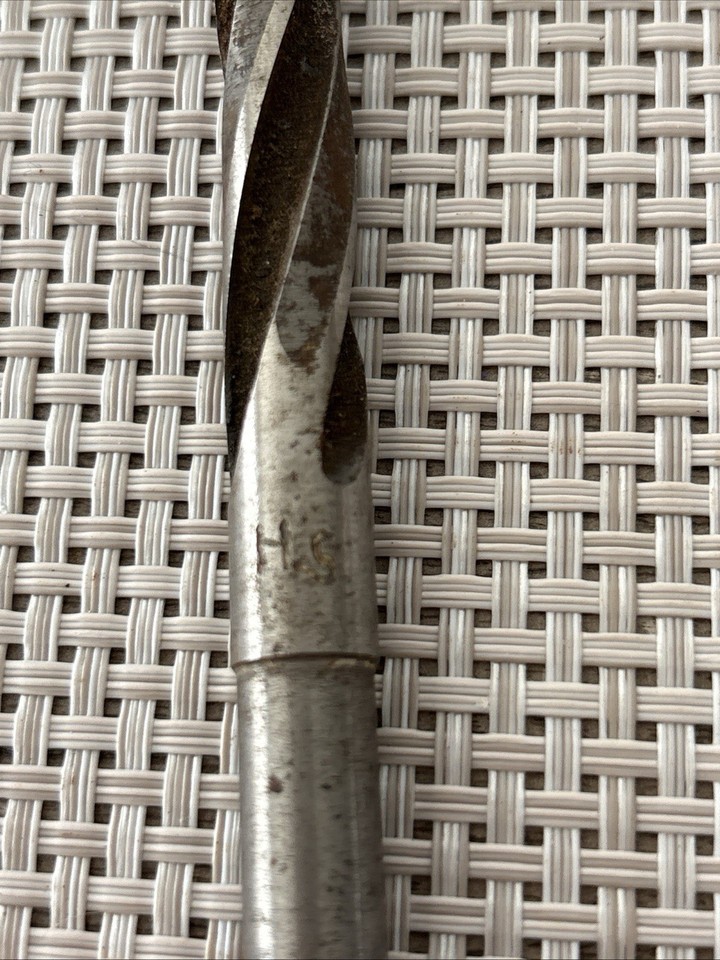 CLE-FORGE? Drill Bit 1 7/16 Drill Bit High Speed Machinist 6 3/4” Long ...