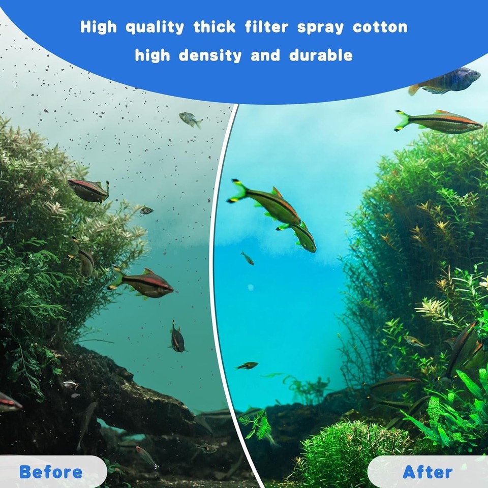 24Pc Aquatech EZ Change #3 Filter Cartridge, 30-60/20-40 Gal Fish Tank ...